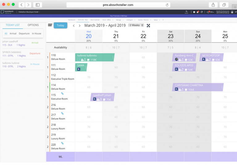 Room Rack Pms | Cloud Pms for hotels | Hotel PMS Software